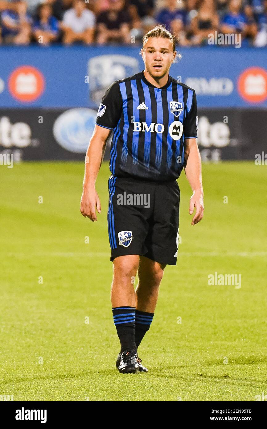 July 06, 2019: Look on Montreal Impact midfielder Samuel Piette (6 ...