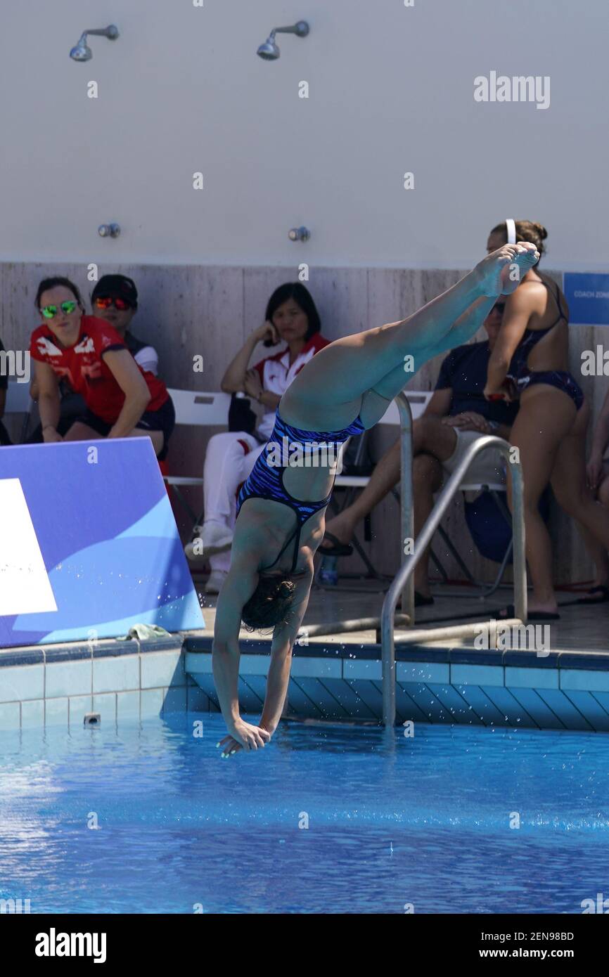 Diver seen during 3m women Springboard Semi - Final during the 30th ...