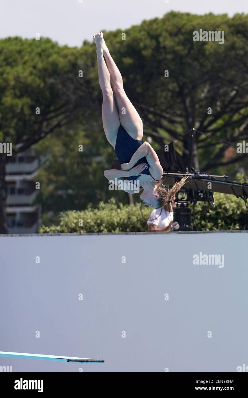 Diver seen during 3m women Springboard Semi - Final during the 30th ...