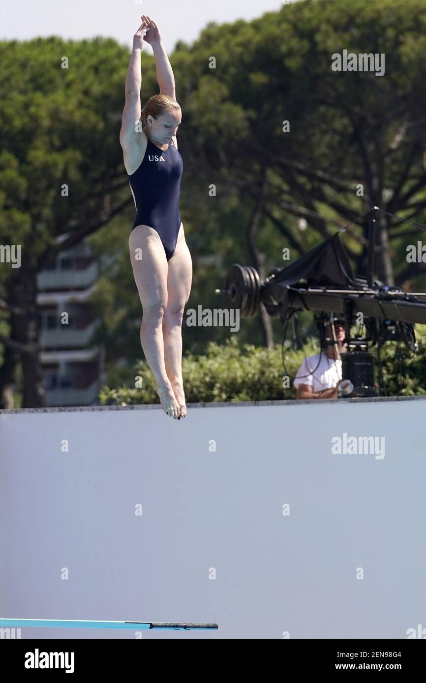 Diver seen during 3m women Springboard Semi - Final during the 30th ...