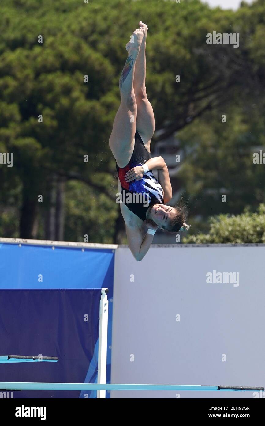 Diver seen during 3m women Springboard Semi - Final during the 30th ...