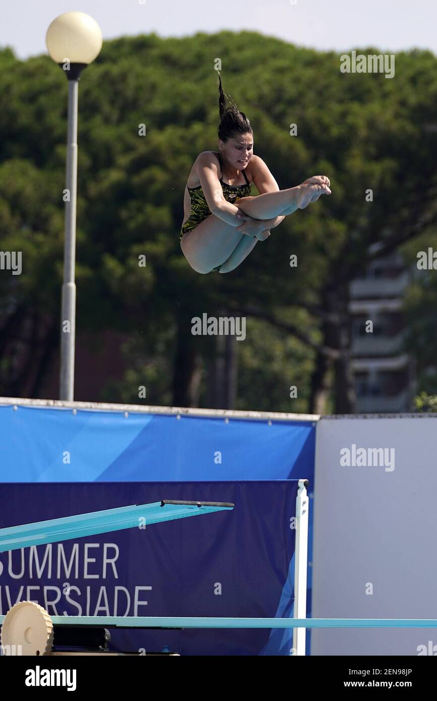 Diver seen during 3m women Springboard Semi - Final during the 30th ...