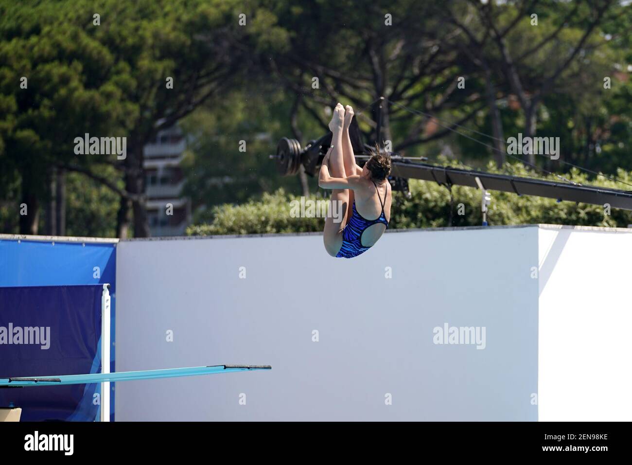 Diver seen during 3m women Springboard Semi - Final during the 30th ...