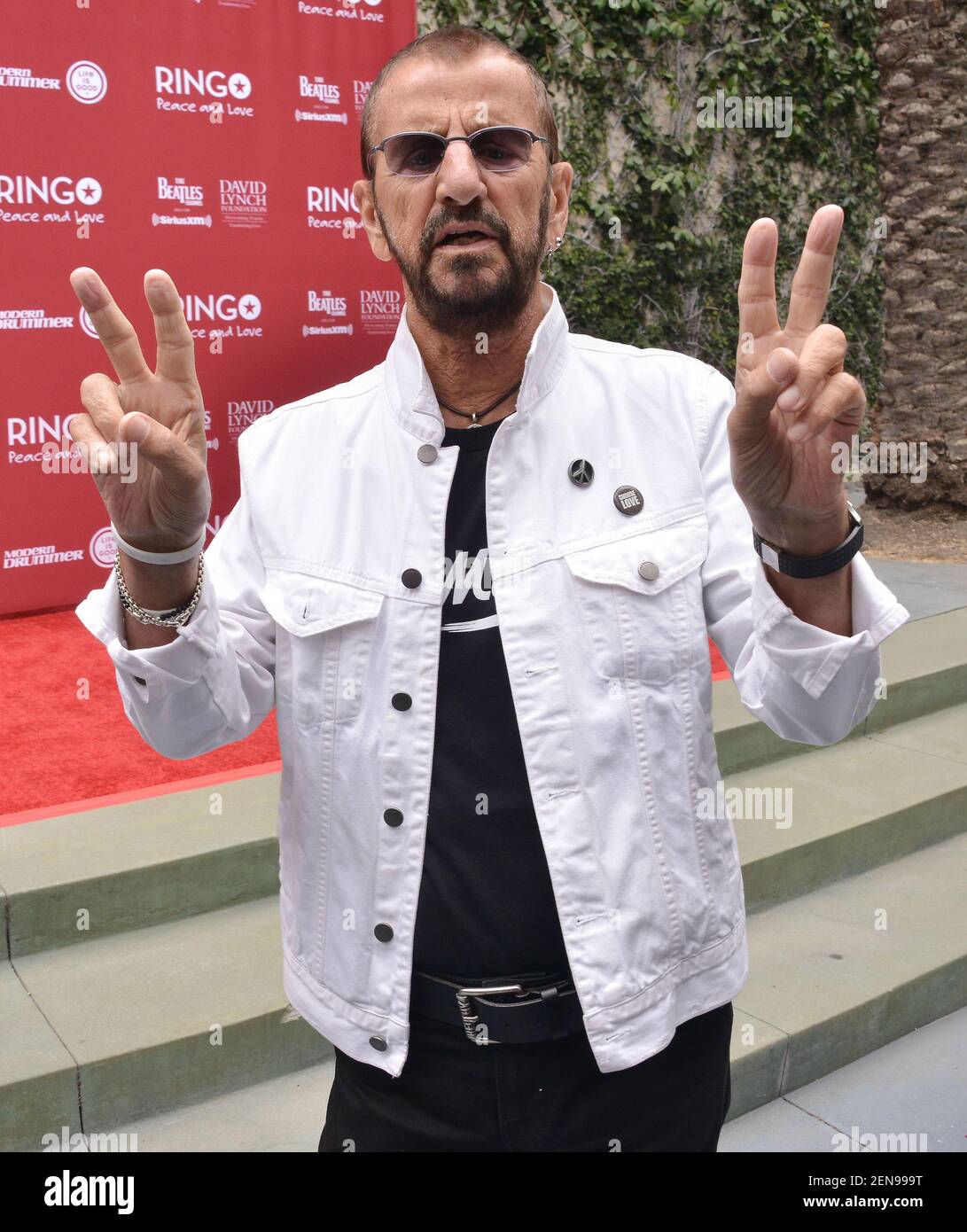 Ringo Starr at his annual Peace & Love Birthday Worldwide Celebration ...