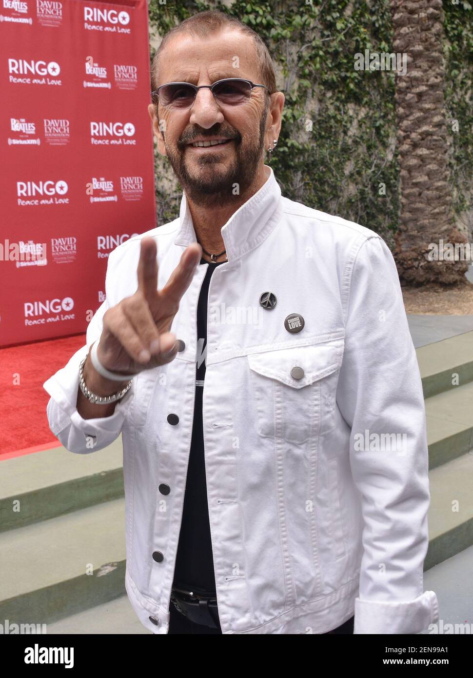Ringo Starr at his annual Peace & Love Birthday Worldwide Celebration ...
