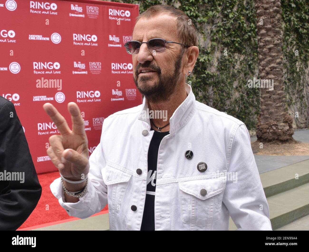 Ringo Starr at his annual Peace & Love Birthday Worldwide Celebration ...