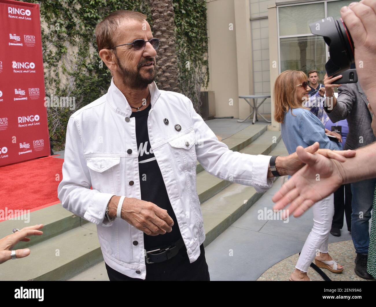 Ringo Starr at his annual Peace & Love Birthday Worldwide Celebration ...