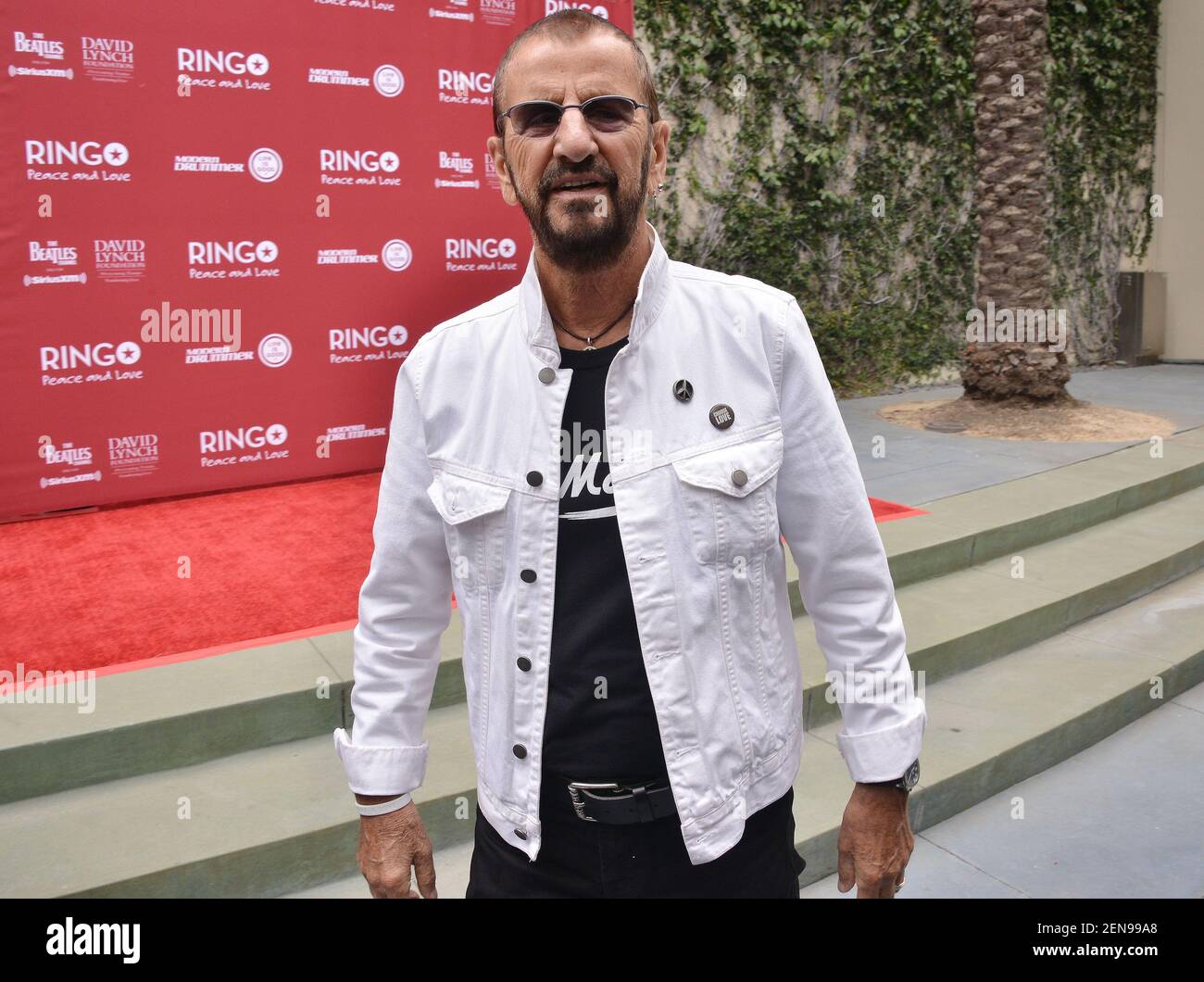 Ringo Starr at his annual Peace & Love Birthday Worldwide Celebration ...