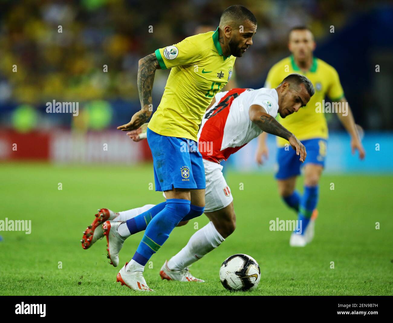 sport Football RIO DE JANEIRO, BRAZIL - JULY 07, 2019 Final - Brazil vs ...
