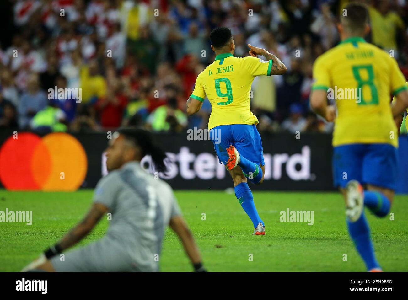 sport Football RIO DE JANEIRO, BRAZIL - JULY 07, 2019 Final - Brazil vs ...