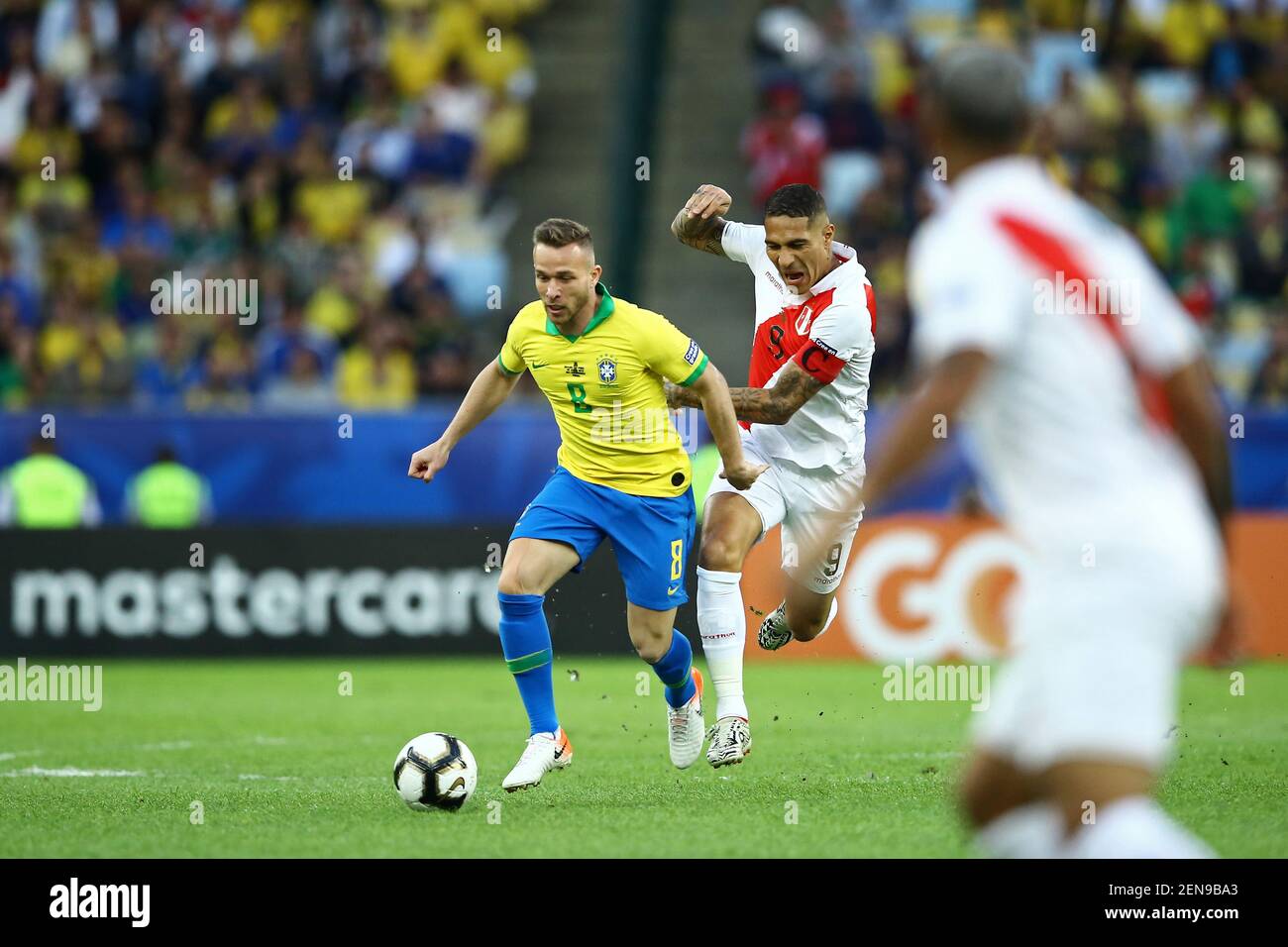 sport Football RIO DE JANEIRO, BRAZIL - JULY 07, 2019 Final - Brazil vs ...