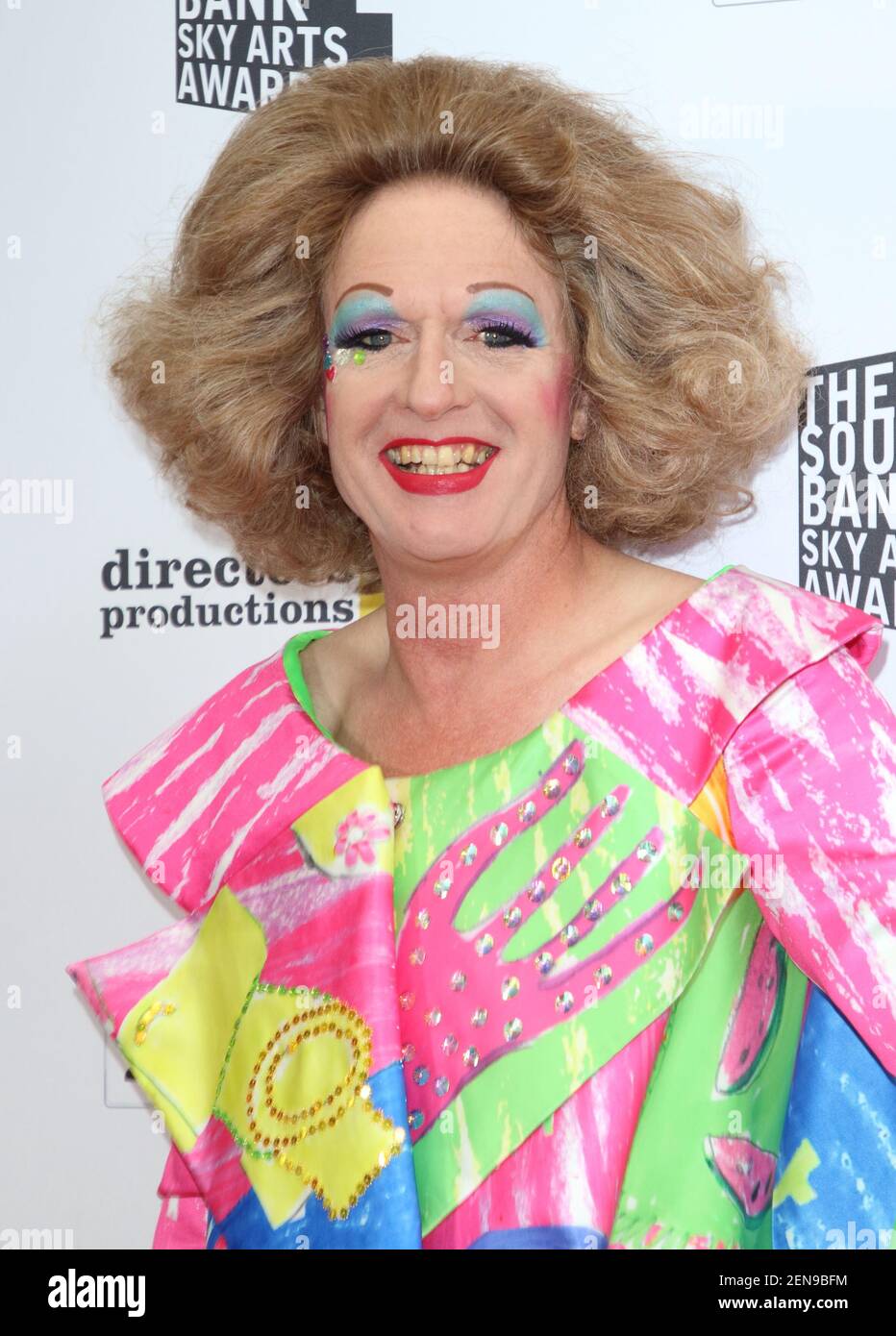 Grayson Perry attends a South Bank Sky Arts Awards at the Savoy, strand ...