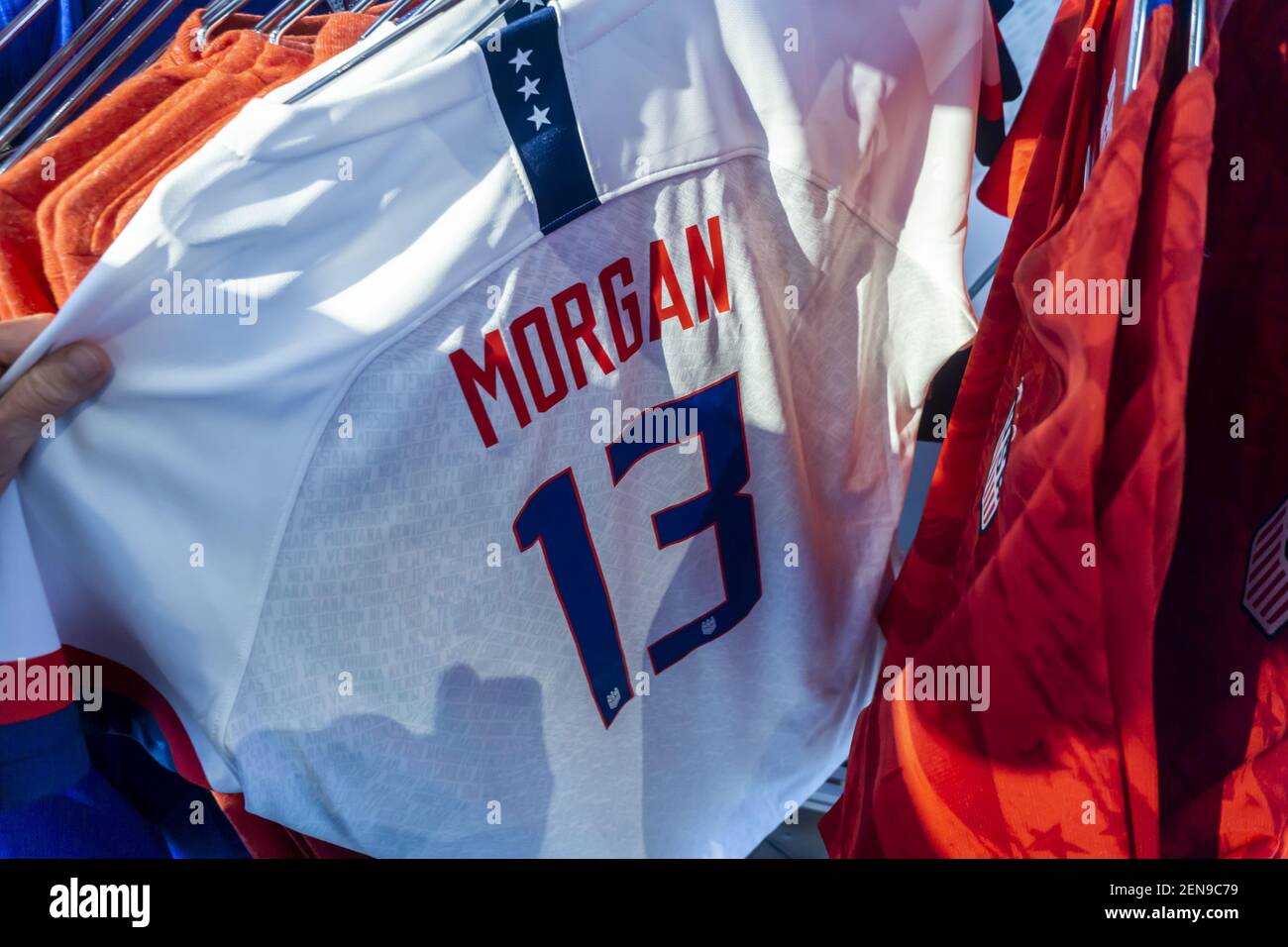 Nike USWNT soccer jerseys celebrating the win by the women’s national ...