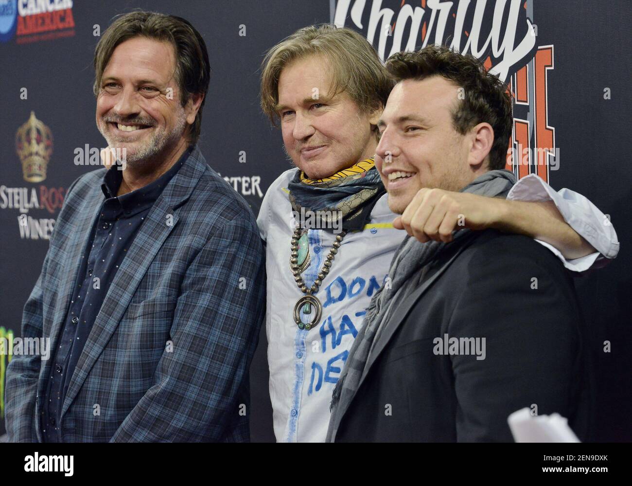 Val Kilmer (middle) and Guests at the Monster Energy Celebrity ...