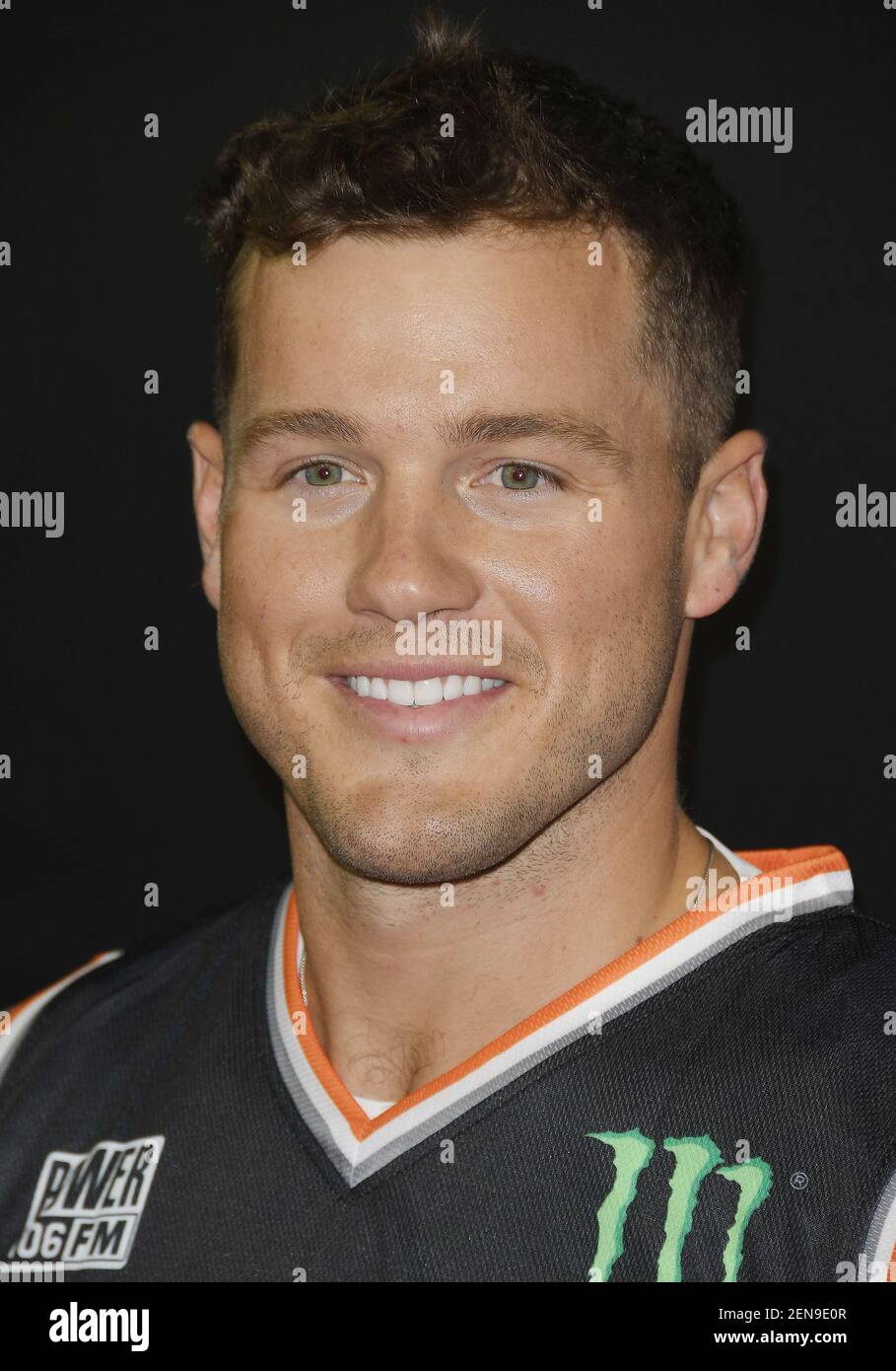 Colton Underwood arrives at the Monster Energy Celebrity Basketball ...