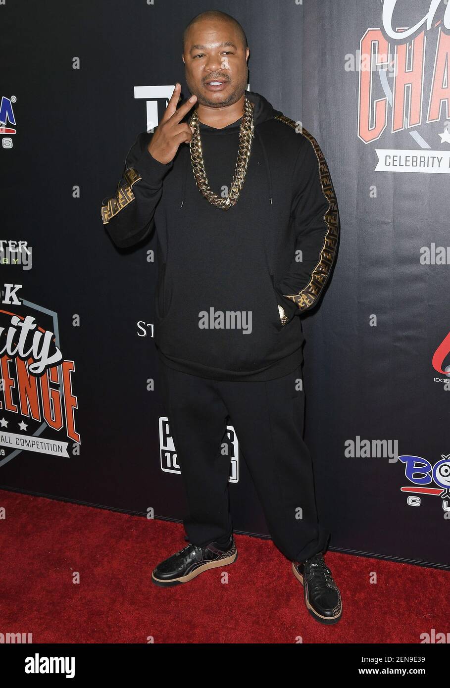 Xzibit arrives at the Monster Energy Celebrity Basketball Game 50K ...