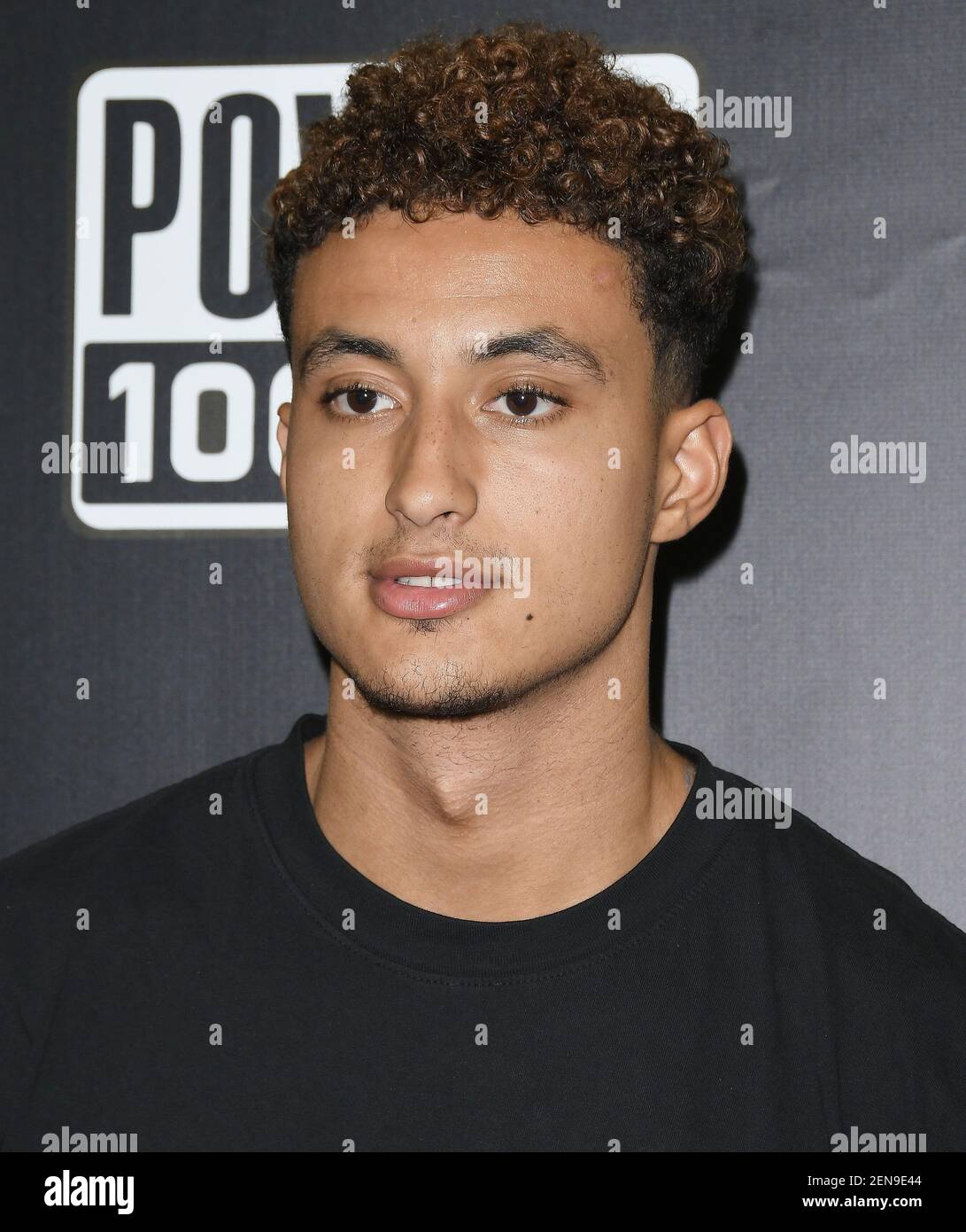 Kyle Kuzma arrives at the Monster Energy Celebrity Basketball Game 50K ...