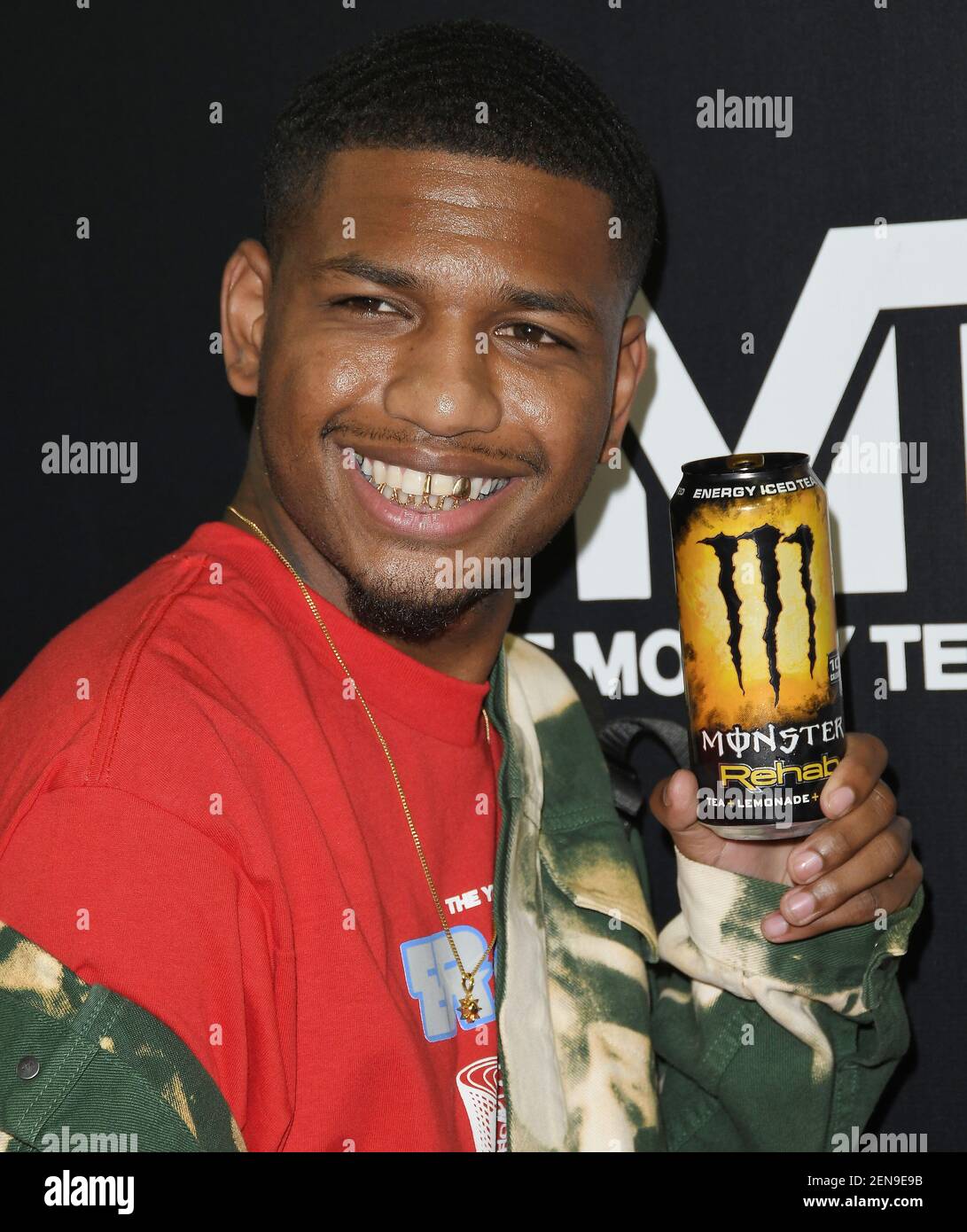 Guapdad 4000 arrives at the Monster Energy Celebrity Basketball Game ...