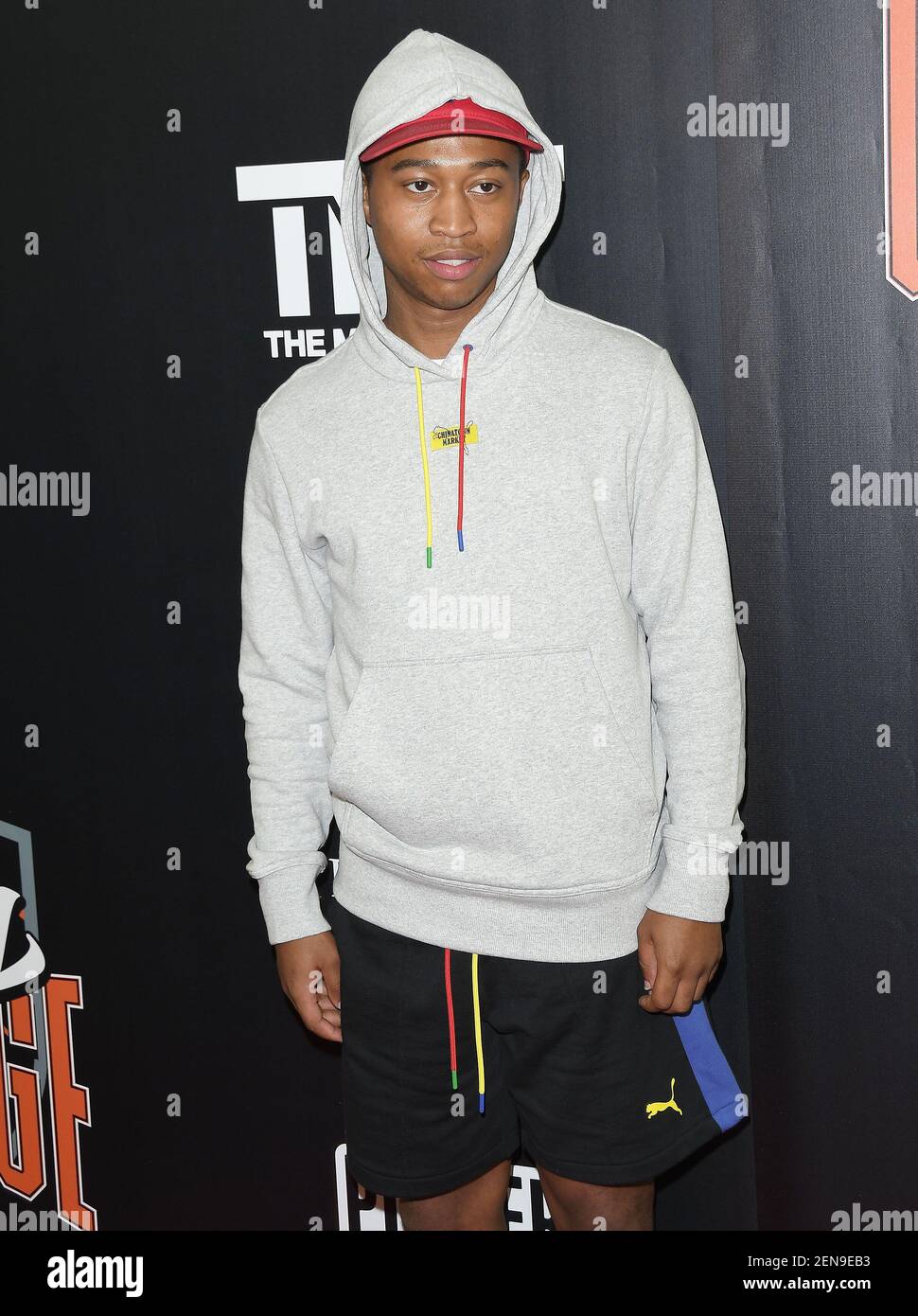 Shiggy arrives at the Monster Energy Celebrity Basketball Game 50K ...