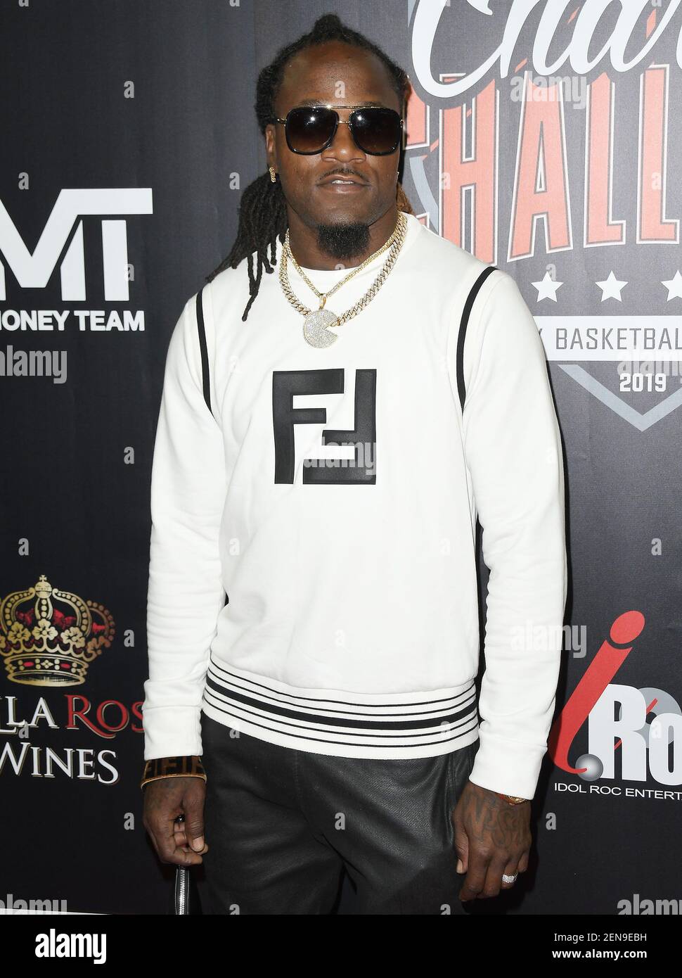 Adam "Pacman" Jones arrives at the Monster Energy Celebrity Basketball ...