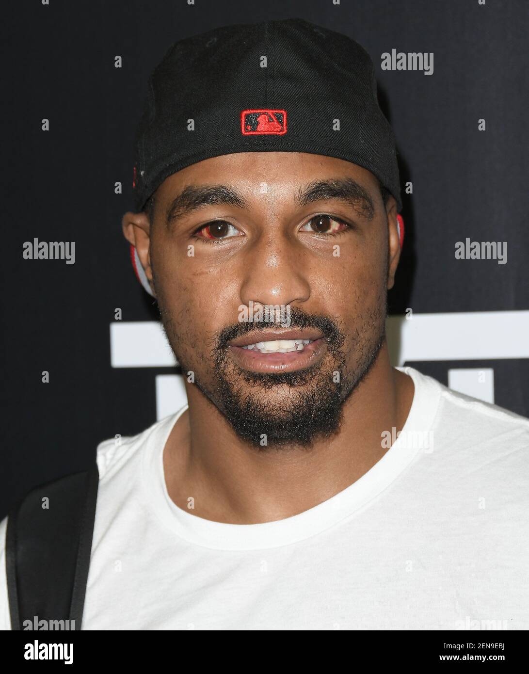 J'Leon Love arrives at the Monster Energy Celebrity Basketball Game 50K ...