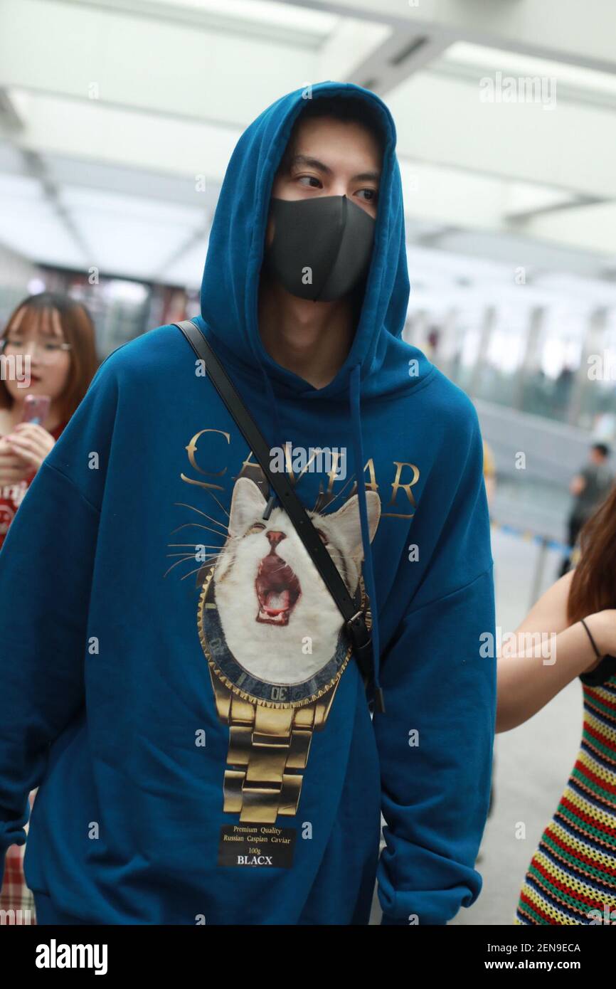 Chinese actor Dylan Wang Hedi of the new lineup of Chinese boy group F4 ...