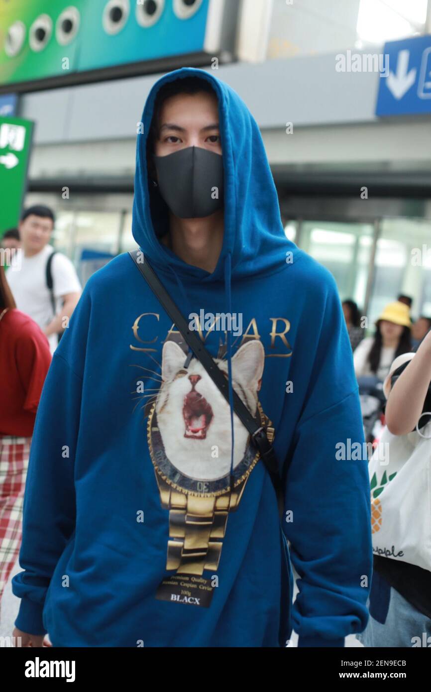 Chinese actor Dylan Wang Hedi of the new lineup of Chinese boy group F4 ...