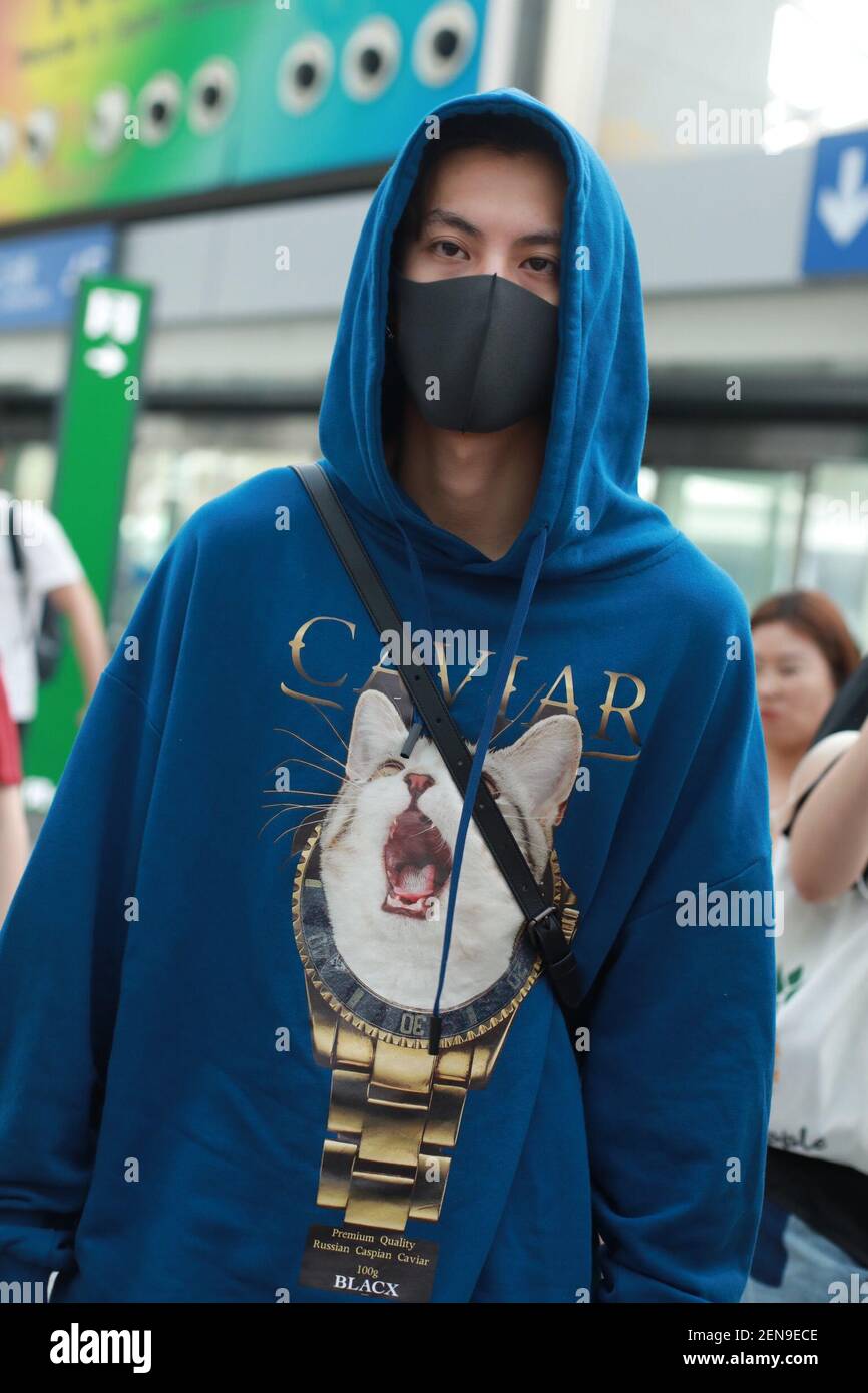 Chinese actor Dylan Wang Hedi of the new lineup of Chinese boy group F4 ...