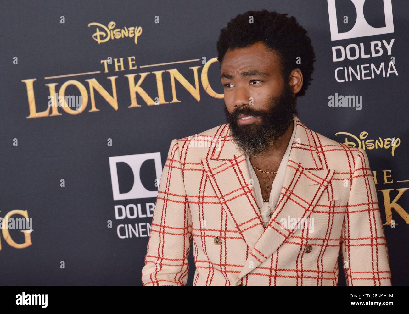 Donald Glover arrives at the Disney's THE LION KING World Premiere held ...