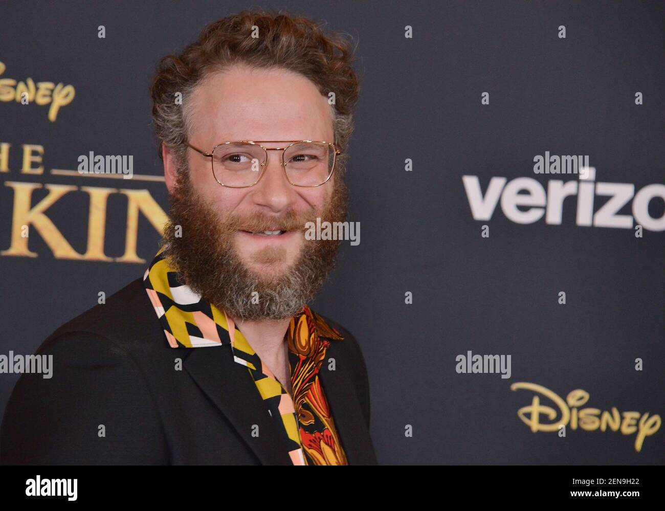 Seth Rogen arrives at the Disney's THE LION KING World Premiere held at ...