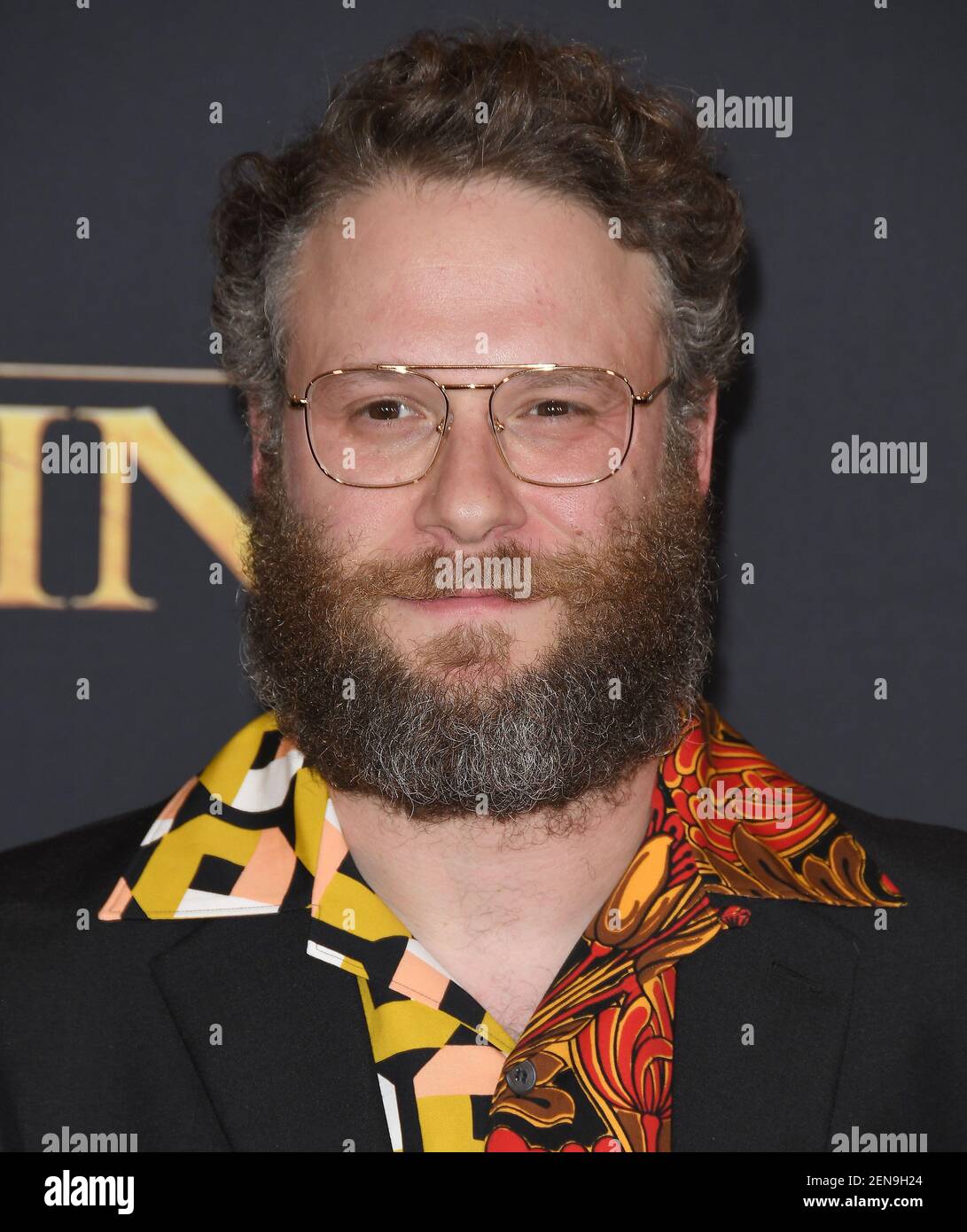 Seth Rogen arrives at the Disney's THE LION KING World Premiere held at ...