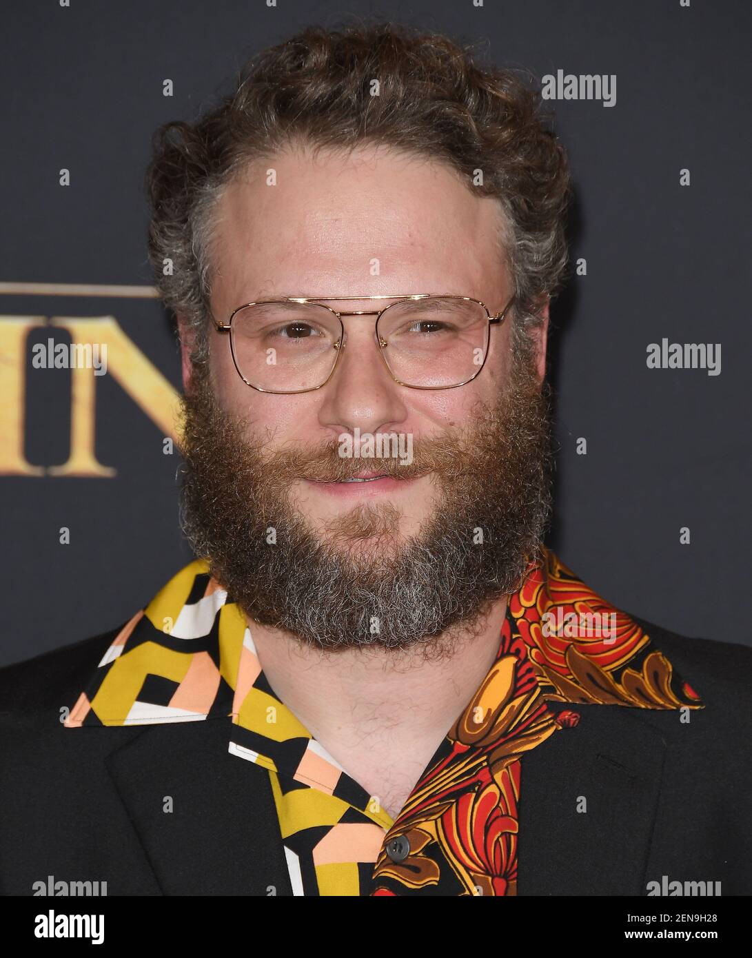 Seth Rogen arrives at the Disney's THE LION KING World Premiere held at ...
