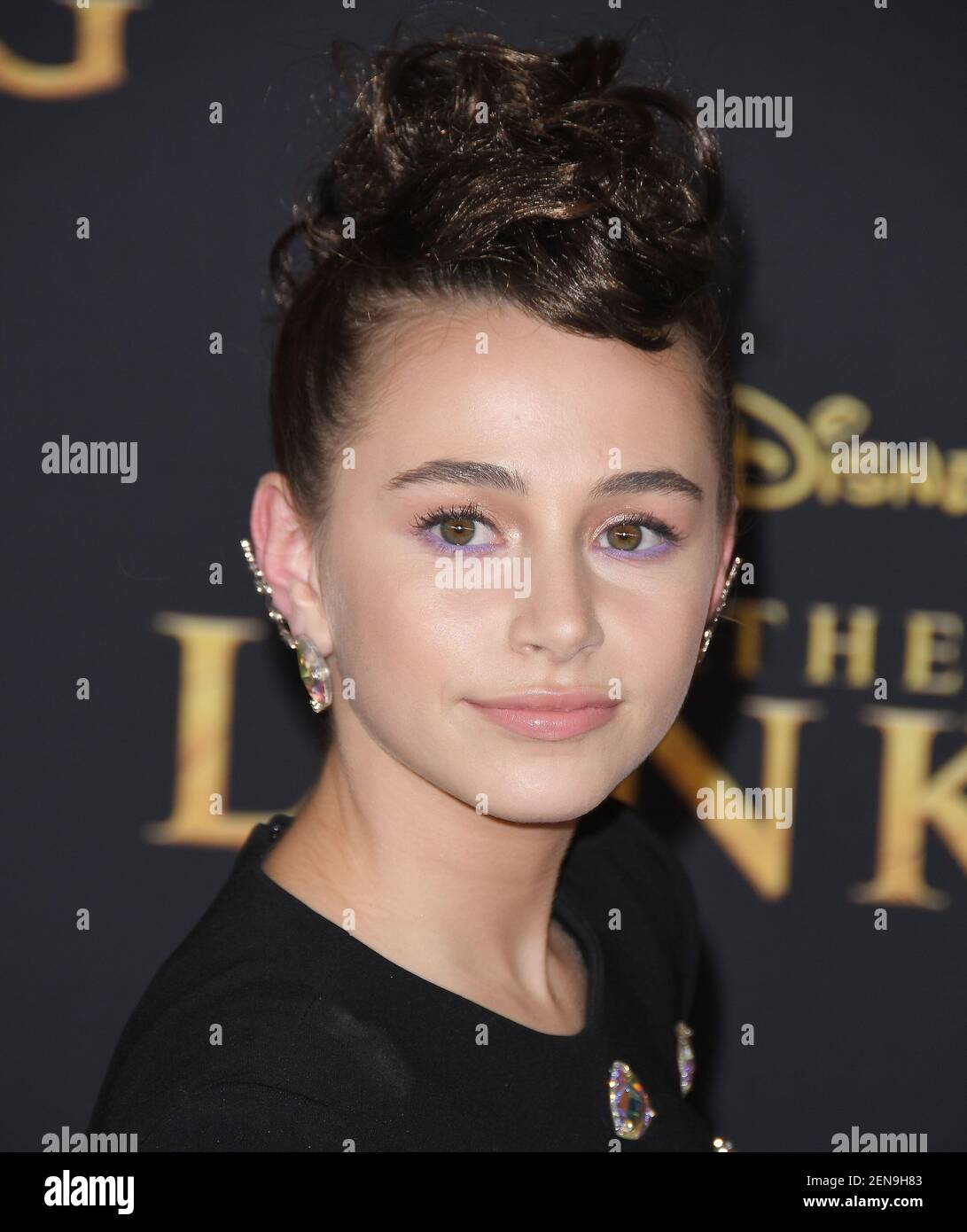 Sky Katz arrives at the Disney's THE LION KING World Premiere held at ...