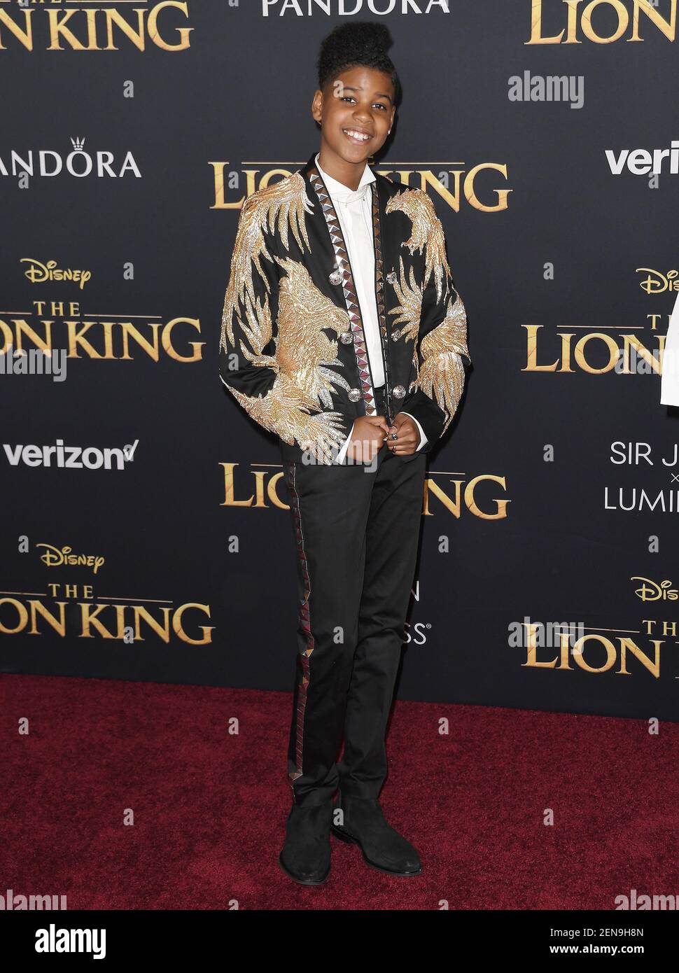 JD McCrary arrives at the Disney's THE LION KING World Premiere held at ...