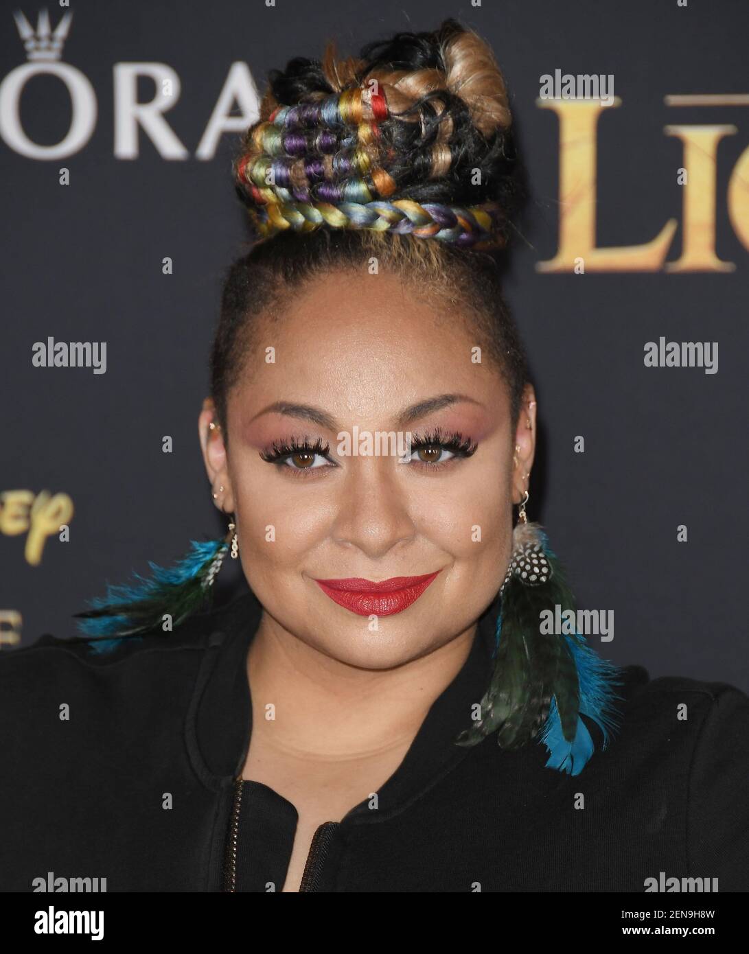 Raven-Symone arrives at the Disney's THE LION KING World Premiere held ...