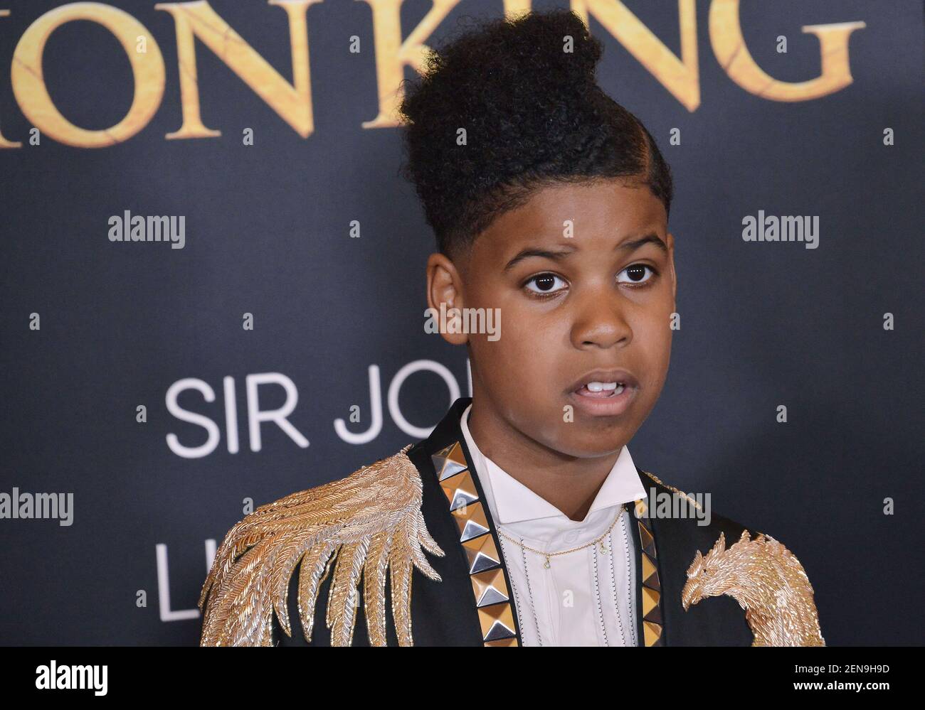 JD McCrary arrives at the Disney's THE LION KING World Premiere held at ...