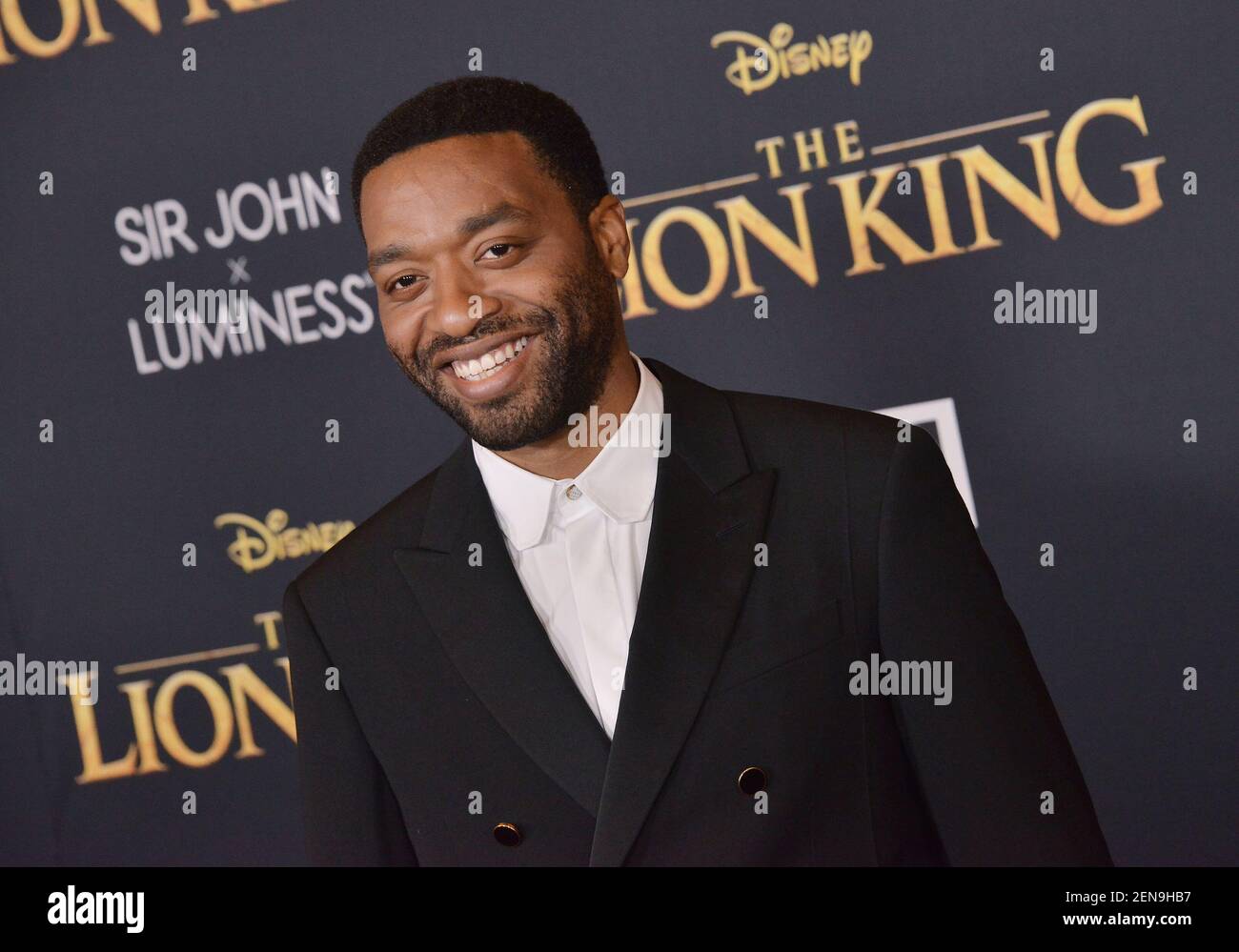 Chiwetel Ejiofor arrives at the Disney's THE LION KING World Premiere ...