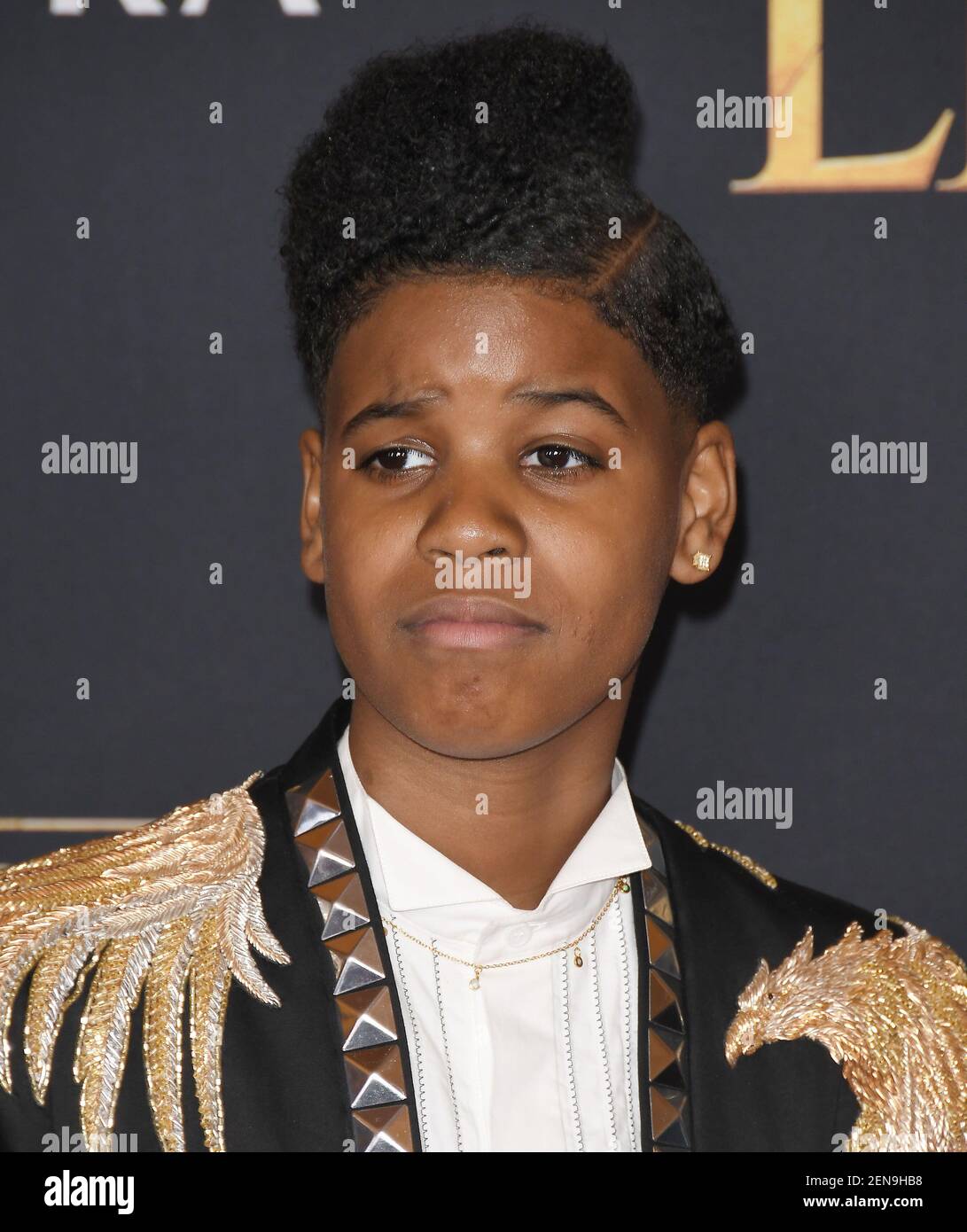 JD McCrary arrives at the Disney's THE LION KING World Premiere held at ...