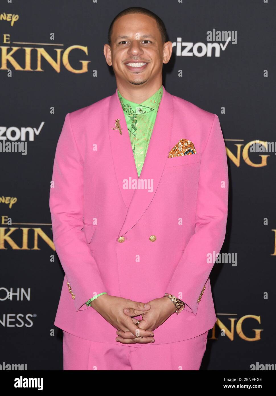 Eric Andre arrives at the Disney's THE LION KING World Premiere held at ...