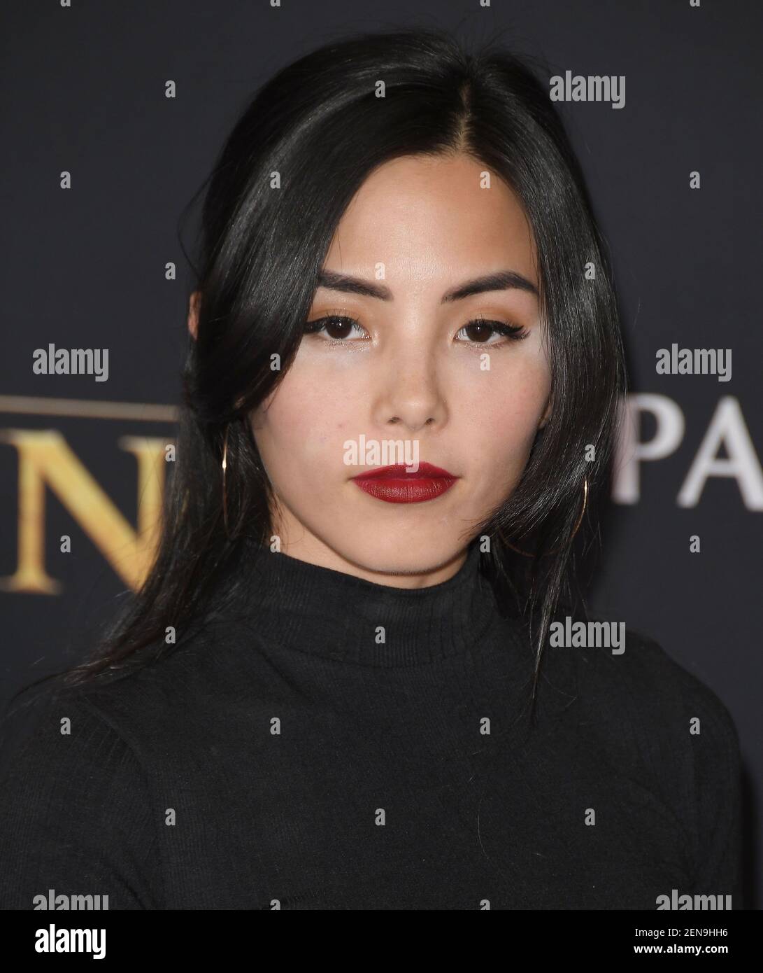 Anna Akana arrives at the Disney's THE LION KING World Premiere held at ...