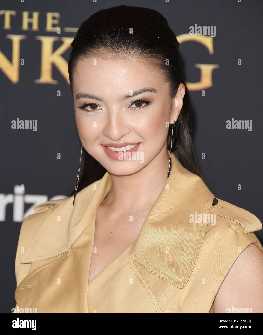 Raline Shah arrives at the Disney's THE LION KING World Premiere held ...
