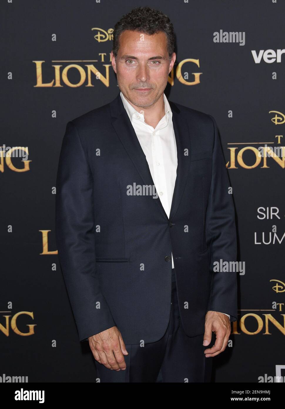 Rufus Sewell Arrives At The Disneys The Lion King World Premiere Held At The Dolby Theatre In