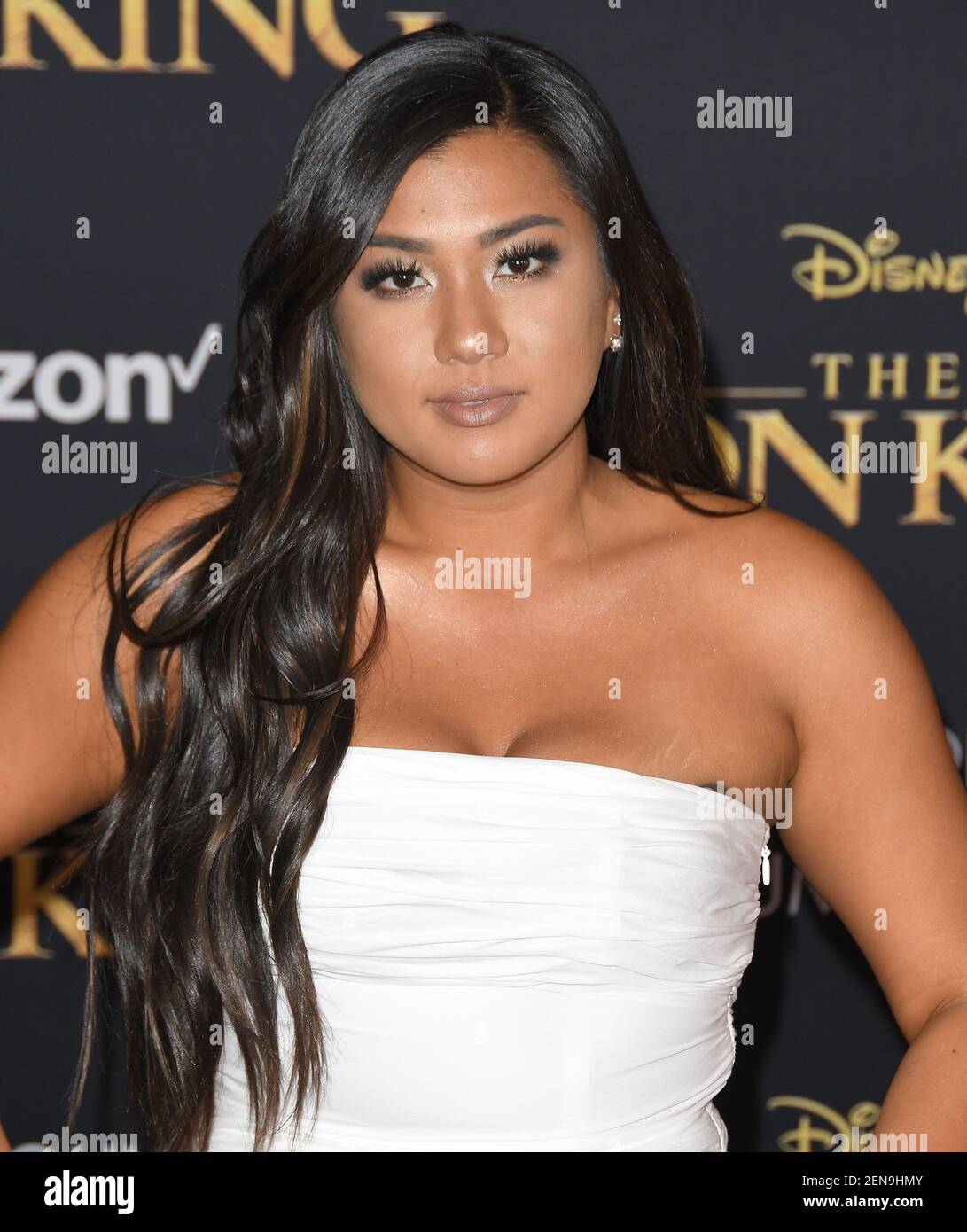 Remi Cruz arrives at the Disney's THE LION KING World Premiere held at ...