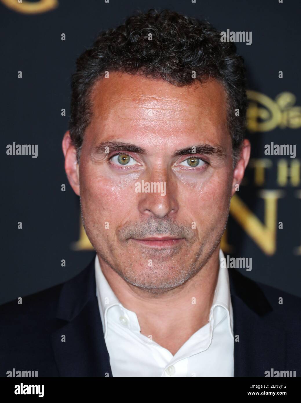 HOLLYWOOD, LOS ANGELES, CALIFORNIA, USA - JULY 09: Actor Rufus Sewell ...