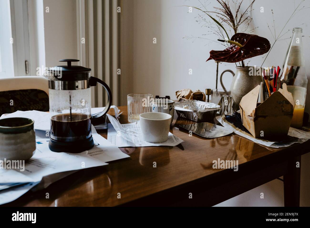 Coffee on tables hi-res stock photography and images - Alamy