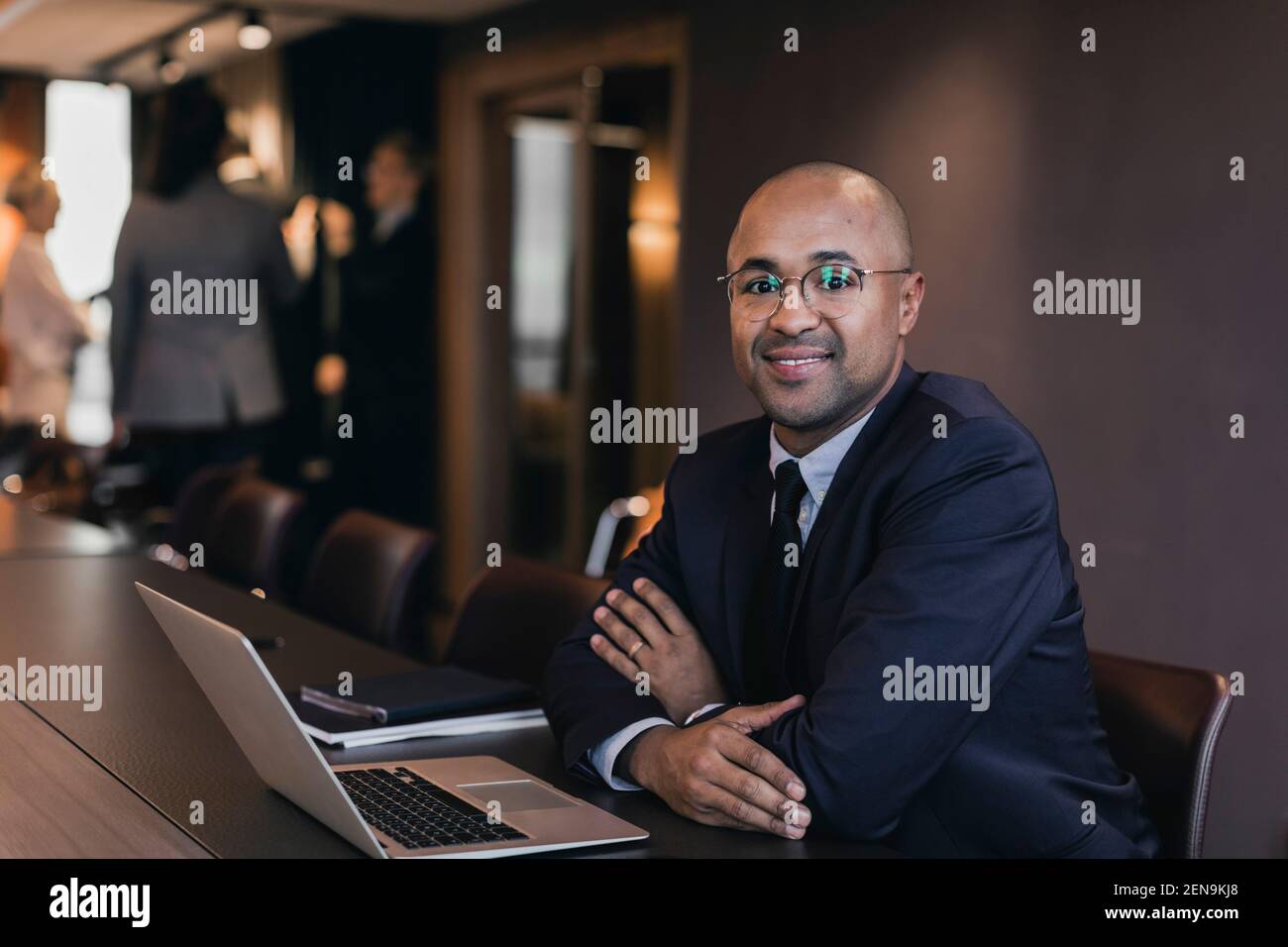 Bald executive hi-res stock photography and images - Alamy