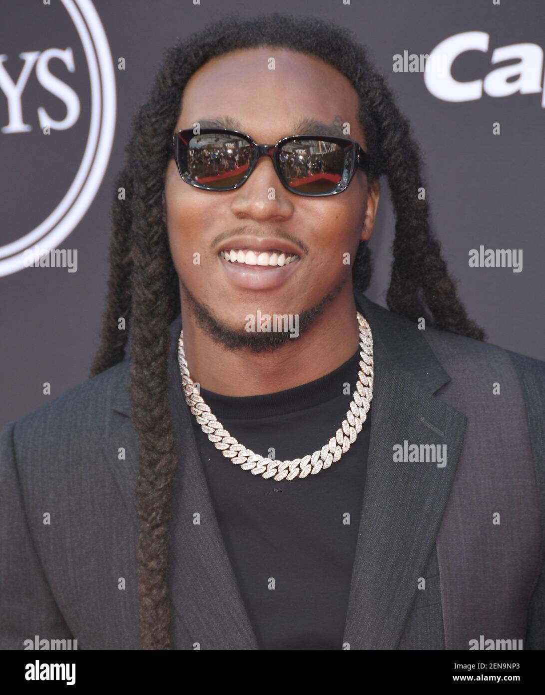 Takeoff of Migos arrives at The 2019 ESPYs held at the Microsoft ...