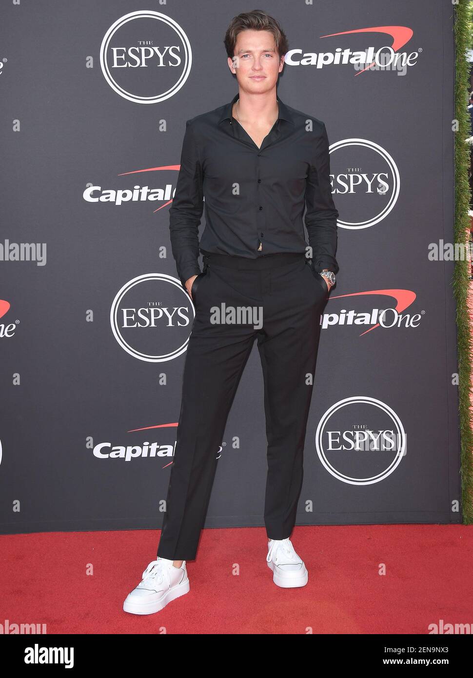 Scotty James arrives at The 2019 ESPYs held at the Microsoft Theater in ...