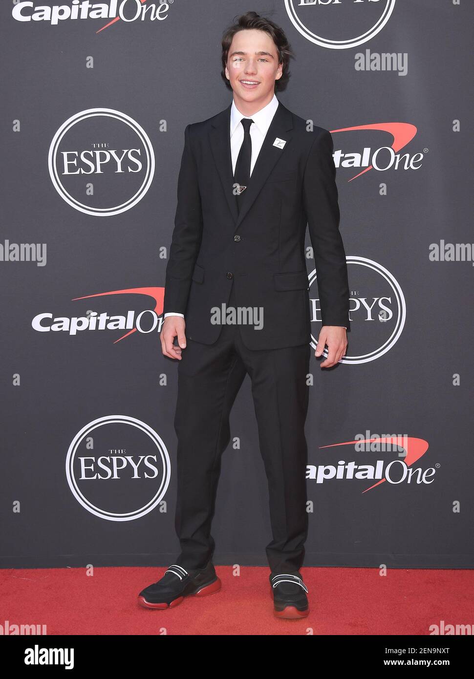 Toby Miller arrives at The 2019 ESPYs held at the Microsoft Theater in ...