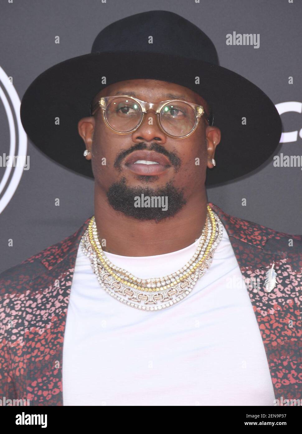 Von Miller arrives at The 2019 ESPYs held at the Microsoft Theater in ...